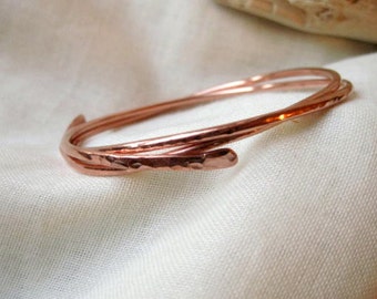 Pure copper bracelet | Etsy