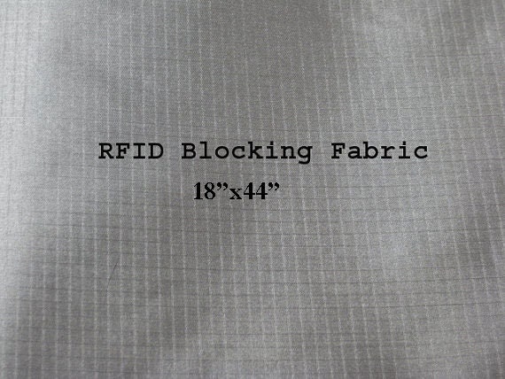 RFID Blocking Fabric EMI Shielding for Wallets by Woofsdogboots