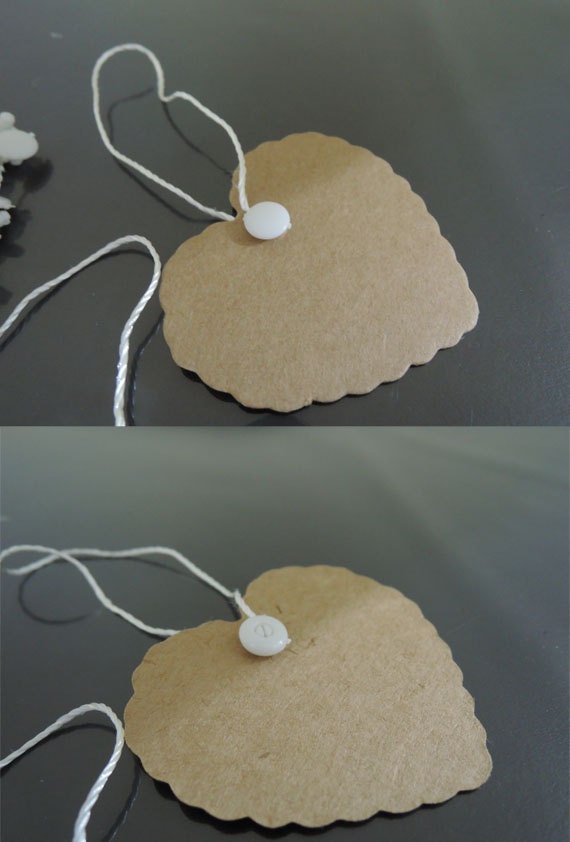 Hang Tag String 100pcs White Hang Tag String with by Heasundries