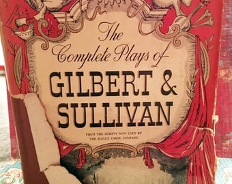 Gilbert and sullivan | Etsy