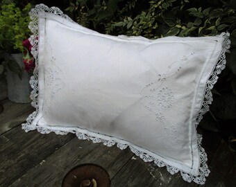 White lace pillows | Etsy