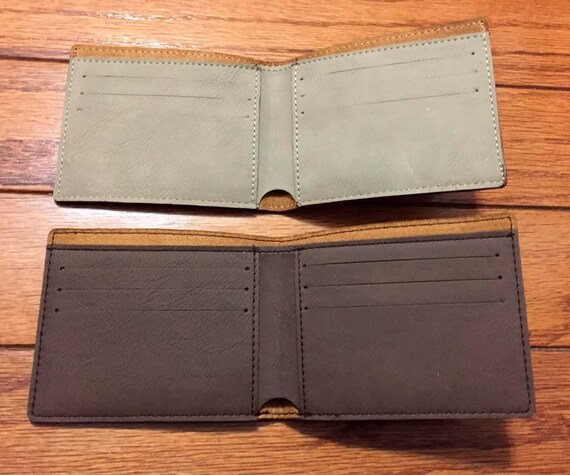 Outdoor Wildlife Series Mens Leatherette Bifold Wallet You