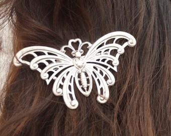 Butterfly hair clips | Etsy