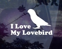 Unique lovebird related items | Etsy