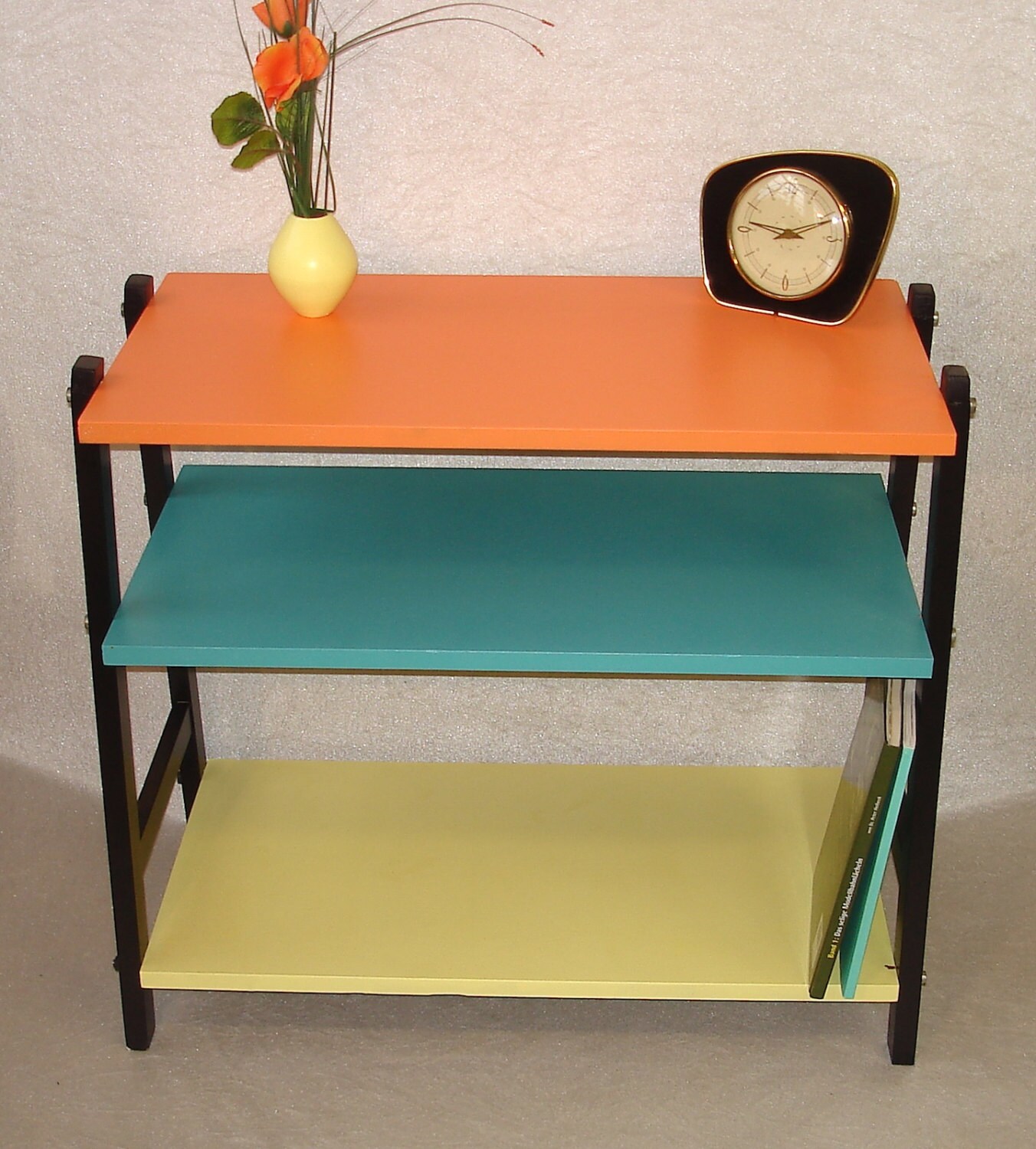 50s Book Shelf, Filing Shelf, Floor Shelf, Mid Century Modern, from ...