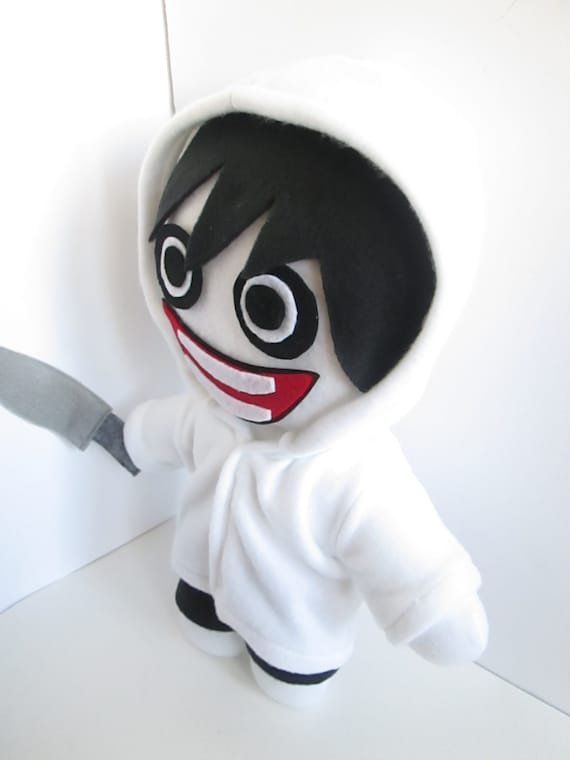 Jeff the Killer Plushie Inspired by Creepypasta