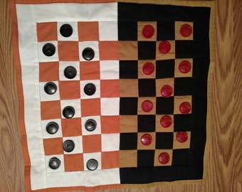Decorative Wooden Checker Board