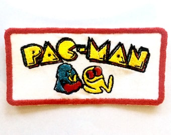 Pacman embroidery | Etsy