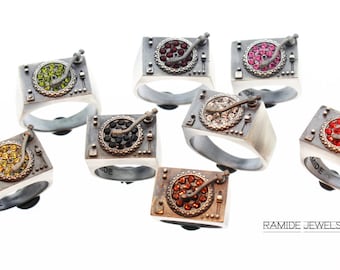 Metal craft rings | Etsy