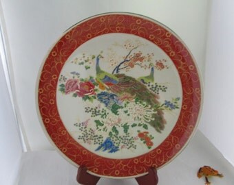 Peacock china | Etsy