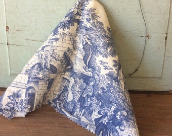 Toile fabric | Etsy