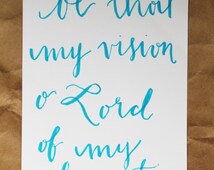Unique be thou my vision related items | Etsy