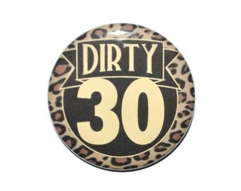 Dirty 30 theme | Etsy