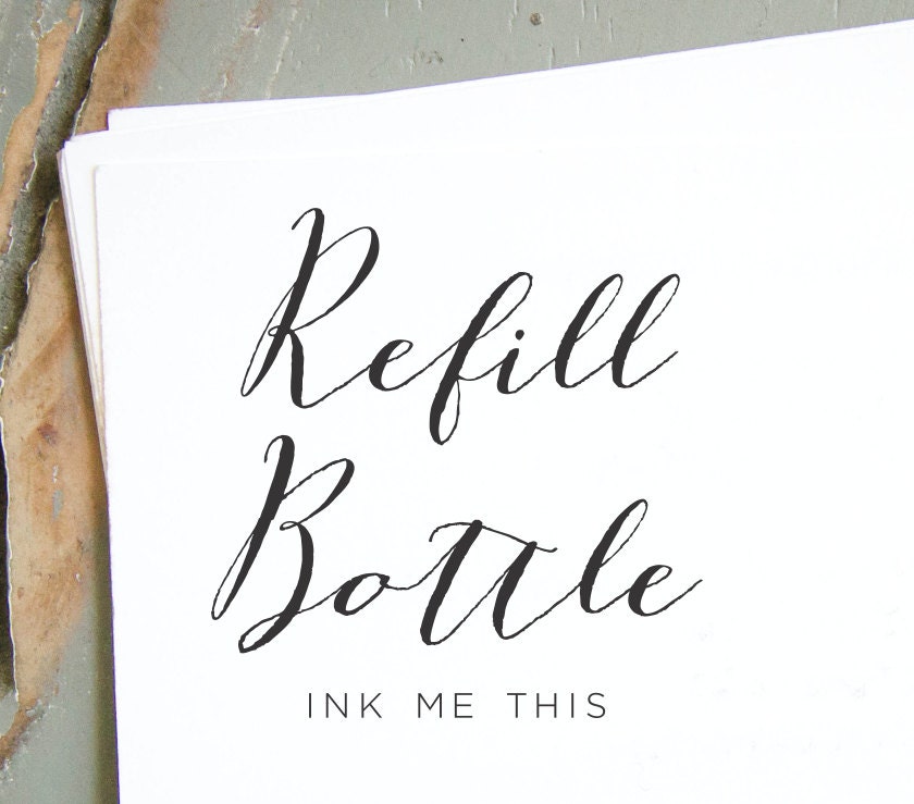 Refill Ink for Pre-Inked Stamp