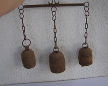 Unique rusty bells related items | Etsy