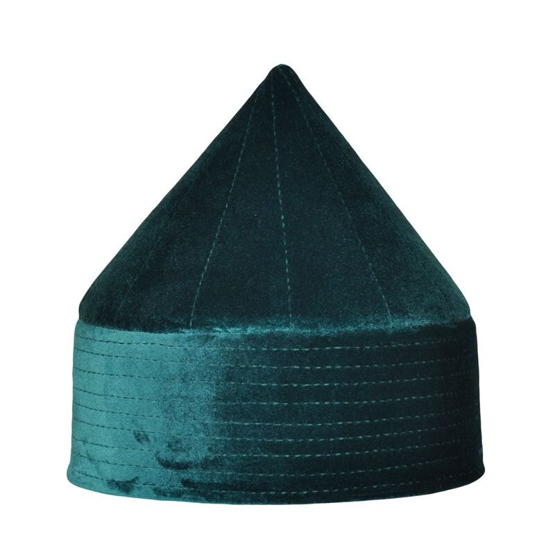 Skull Cap taqiyyah hat Kufi koofi kofi Topi Green Taquiyah