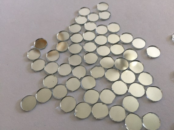 100 Shisha Mirrors loose shisha embroidery Mirrors Indian