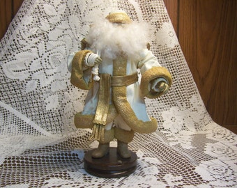 Paper mache santa | Etsy