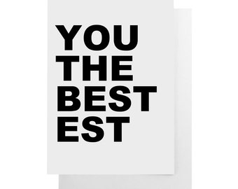 You are the bestest | Etsy