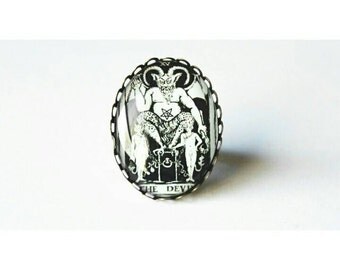 Lucifer ring | Etsy