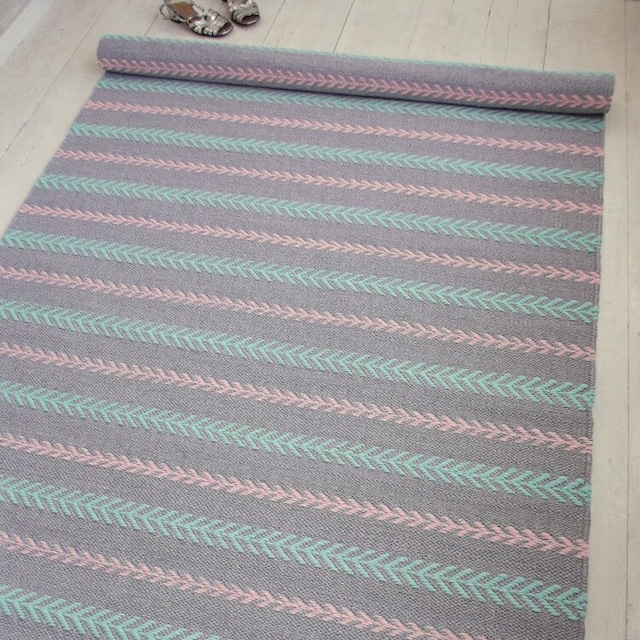 Scandinavian style floor rugs. by leedas on Etsy