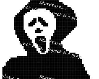 Love Pillow Crochet Graph or c2c throw blanket pattern