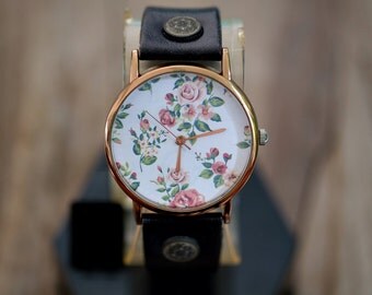 Floral watch | Etsy