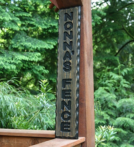 Custom Vertical Sign Custom Sign Vertical Sign by ClaricesAttic