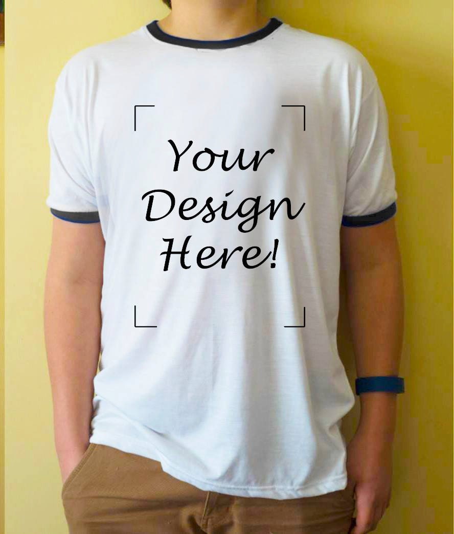 Custom Design T shirt Make Your Own Style Tshirt White