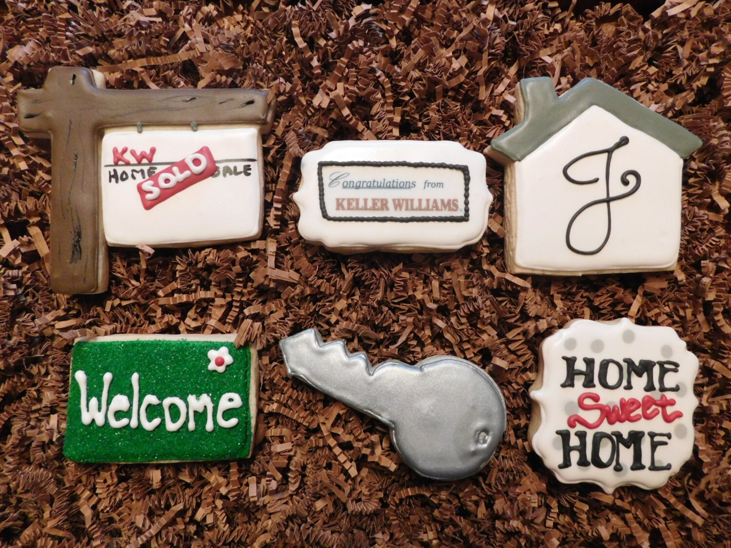 Custom Real Estate Cookies WITH custom by CreativeCookieCorner