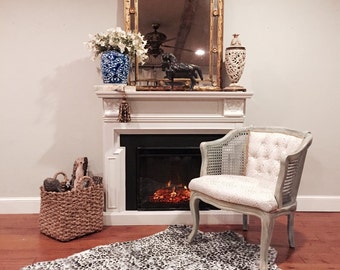 Unique hand painted rug related items | Etsy