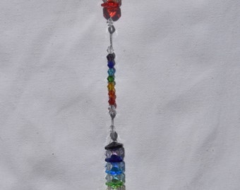 Chakra suncatcher | Etsy