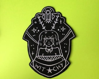Unique witch patch related items | Etsy