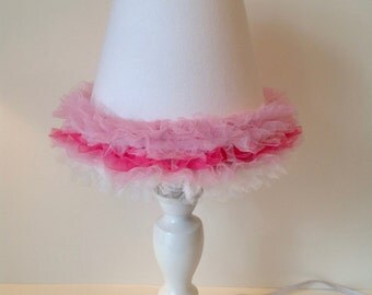 Camellia Monogramed Lamp Shade other colors available for