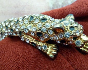 Leopard brooch pin | Etsy