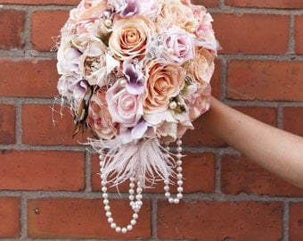 Feather bouquet | Etsy