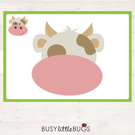 Farm Animal Playdough Mats AUTOMATIC DOWNLOAD