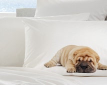 Unique dog pillow case related items | Etsy