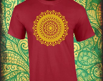 Mandala t shirt | Etsy