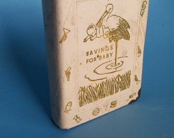 Antique book bank | Etsy