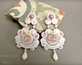 Pink soutache | Etsy