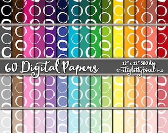 Solid Color Scrapbook Paper Colored Scrapbooking by IttyBittyPixel