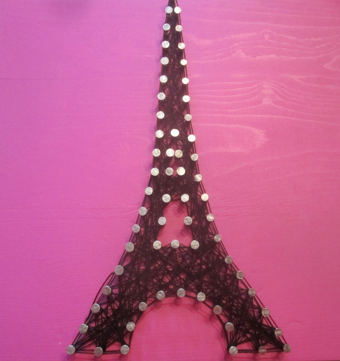 Eiffel Tower String Art 