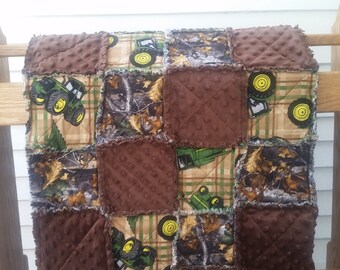 Items similar to Case Tractor Rag Quilt Tote Bag on Etsy