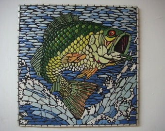 Fish mosaic | Etsy