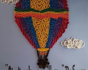 Quilled balloons | Etsy