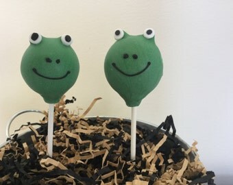 Frog cake pop | Etsy