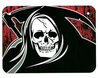 Grim reaper sign | Etsy