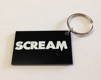 Scream keychain | Etsy