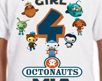 Octonauts shirt | Etsy